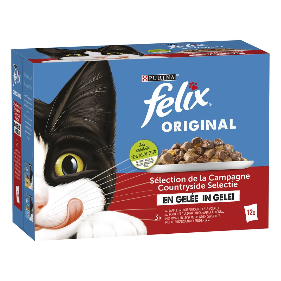 Felix® Countryside Selectie in gelei | Purina®