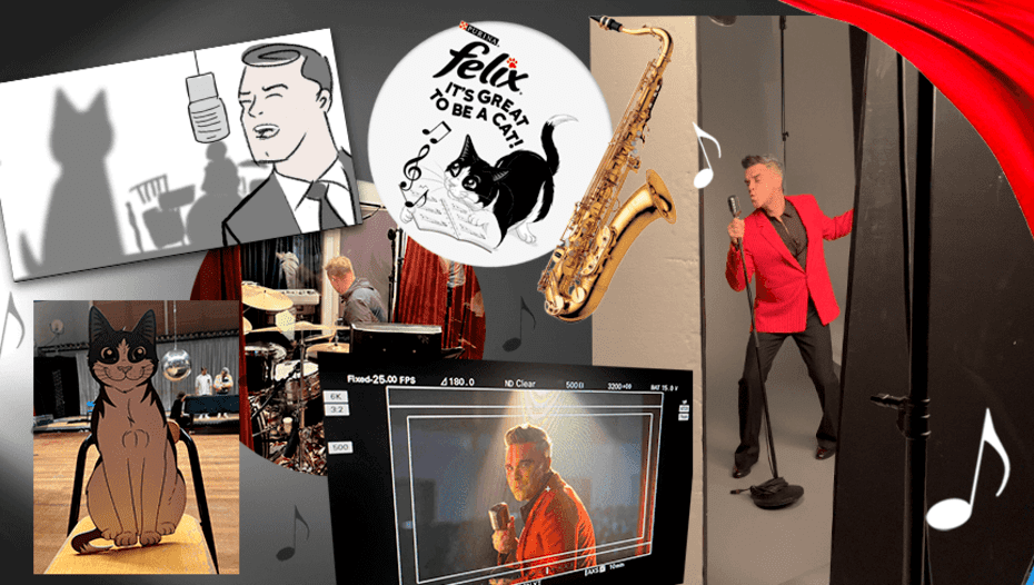 Découvrez le making-of avec Robbie Williams | Purina Felix | Purina