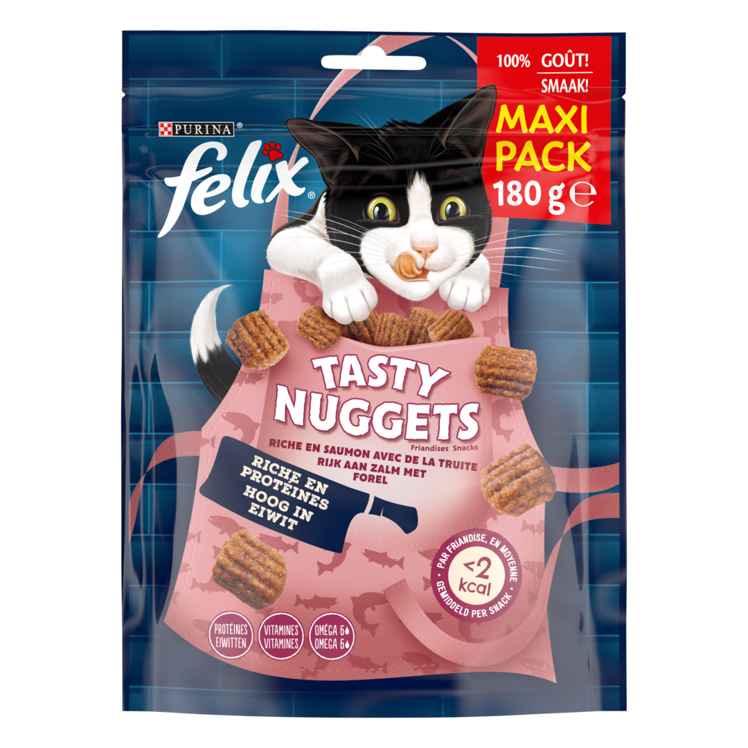 FELIX® Snacks Naturally Delicious Zalm | Purina BE